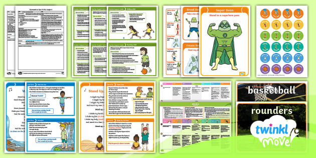 👉 Free Reception Move Taster Resource Pack (teacher made)