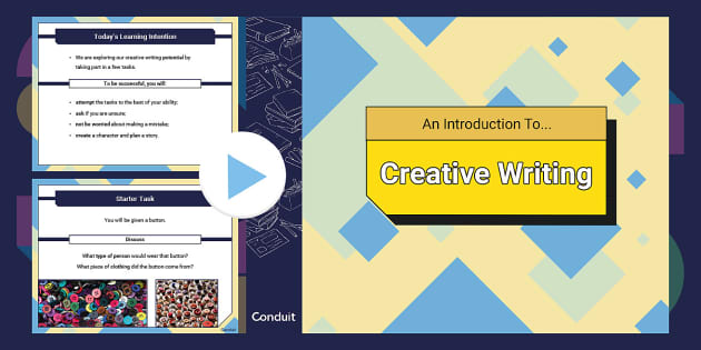 What Is Creative Writing Powerpoint