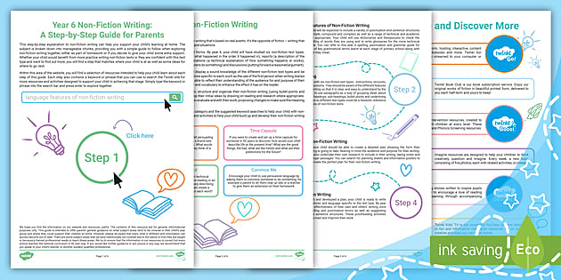 Year 6 Non Fiction Writing A Step by Step Guide For Parents Year 6 Non Fiction Writing A Step by Step Guide For Parents
