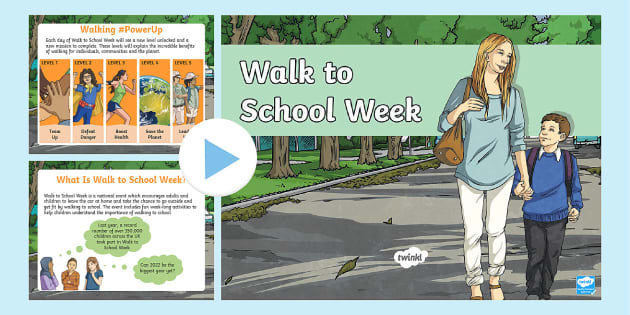 What Are the Benefits of Walking to School? - Twinkl