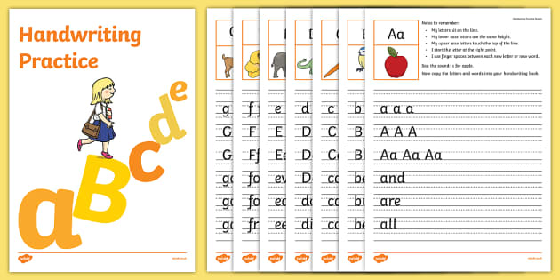 Handwriting Worksheet Activity Sheets Handwriting Writing