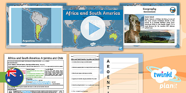 Year 4 HASS Geography Africa and South America Lesson 7