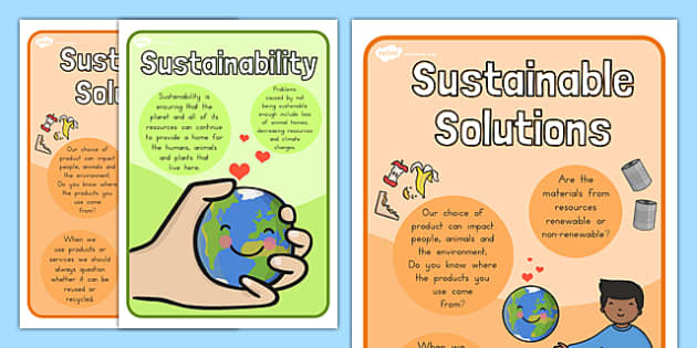 FREE! - Sustainablity Posters - Sustain, Sustainability, Posters, Design