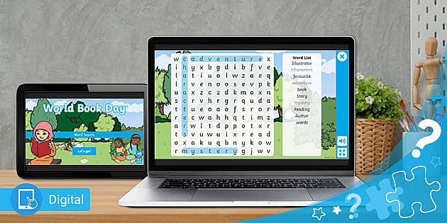 Interactive World Book Day Word Search | Twinkl Go!