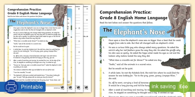 Reading Comprehension For Grade 8 Twinkl South Africa Reading Comprehension For Grade 8 Twinkl South Africa