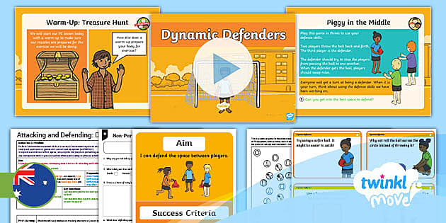 Y1 Attacking and Defending Lesson 3: Dynamic Defenders