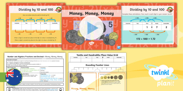 Year 5 Fractions Decimals: Measure and Money Problems L3
