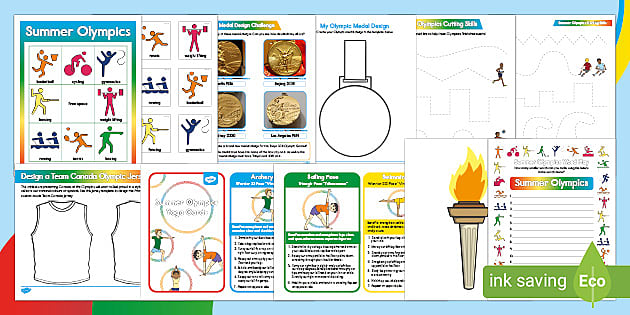 Tokyo Olympics 2020 - Digital Art Booklet - Twinkl