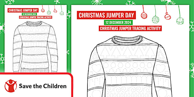 Tips and Tricks for Christmas Jumper Day Email Template