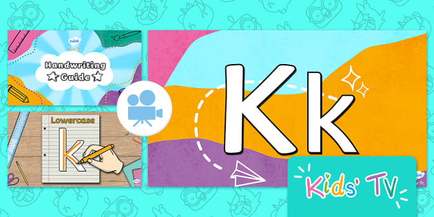 How to Write the Letter K | Handwriting Guide for Kids