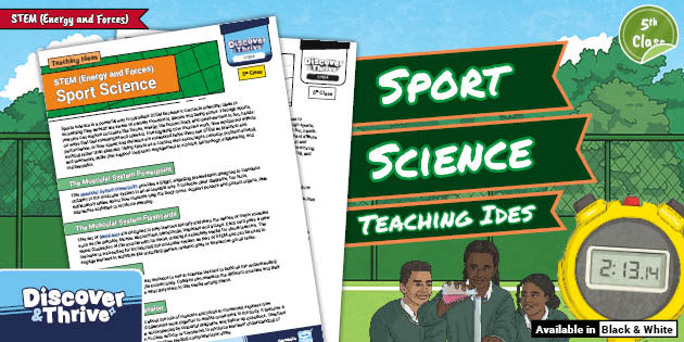 STEM (Energy and Forces) Sport Science Teaching Ideas 5th Class