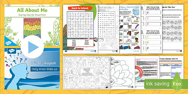 Back to School Second Level Resource Pack (teacher made)