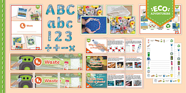 Year 5 Waste: Display Pack (l'enseignant a fait) - Twinkl