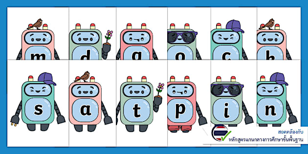 Phonics Sounds on Robots