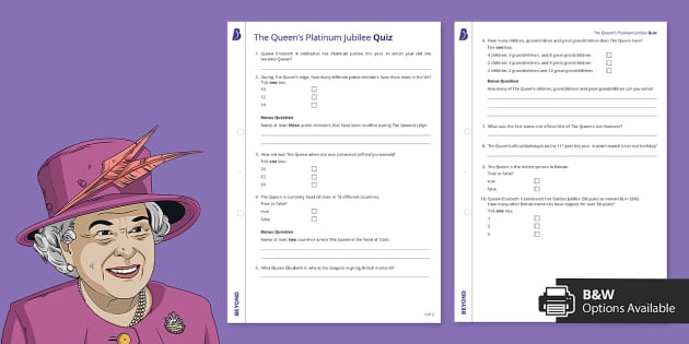 The Queen's Platinum Jubilee - Top 40 Resources