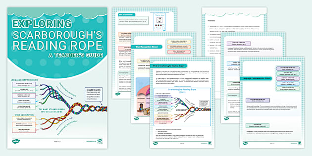 Exploring Scarborough's Reading Rope: A Teacher's Guide
