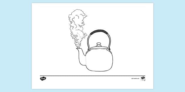 FREE! - Vapour Colouring Sheet | Colouring Sheets - Twinkl