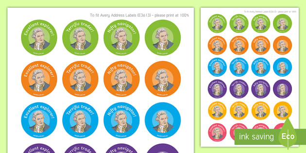 Captain James Cook Reward Stickers (teacher made) - Twinkl