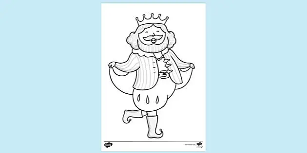 The Principals New Clothes Coloring Pages