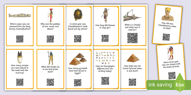 How Well Do You Know Ancient Egypt? Code Hunter - Twinkl