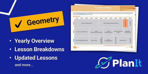 FREE! - Year 1 Properties of Shape Maths Steps to Progression Overview