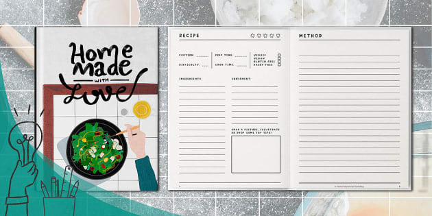 Kitchen Homemade with Love | Recipe Journal | TwinklBusyBees