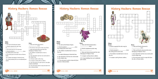 KS2 Ancient Romans Story 'History Hackers: Roman Rescue' Differentiated