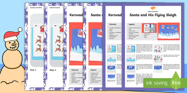 santa-and-his-flying-sleigh-craft-instructions-english-afrikaans