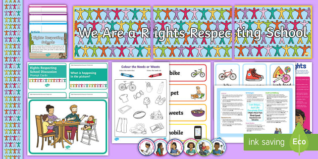 Rights Respecting School First Level IDL and Resource Pack
