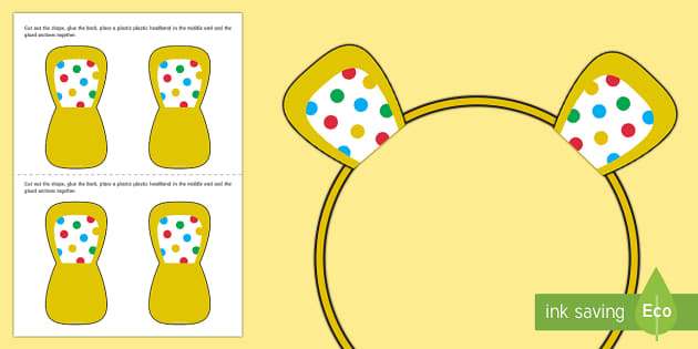 BBC Children In Need Headband Twinkl Pudsey Resources
