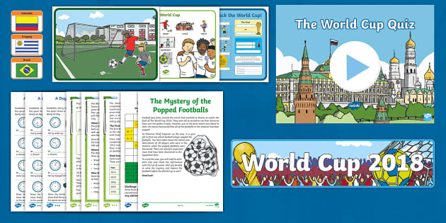 Top 10 The World Cup Resource Pack (teacher made)