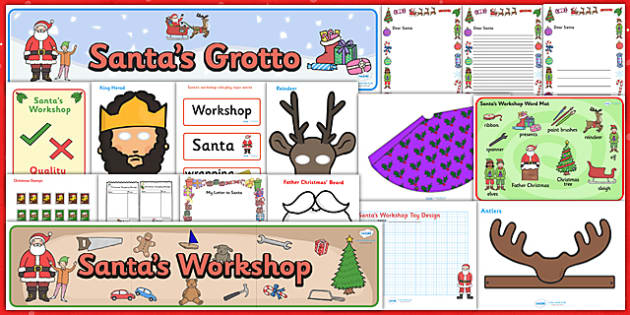 Christmas Role Play Resource Pack (teacher made) - Twinkl