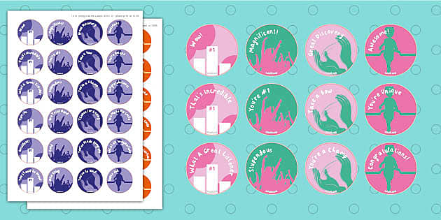 2020 Tokyo Summer Olympics - Sports - Reward Stickers