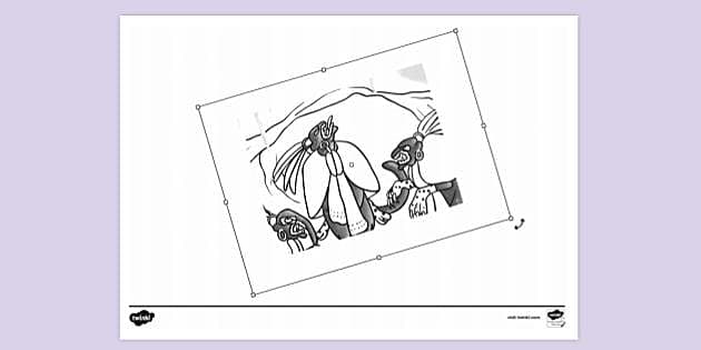 FREE! - Rotate Colouring Sheet (teacher made) - Twinkl