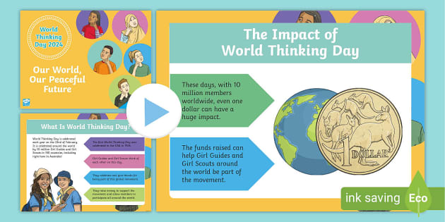World Thinking Day 3-6 PowerPoint (teacher made) - Twinkl