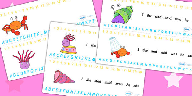 FREE! - Combined Number and Alphabet Strips to Support Teaching on ...