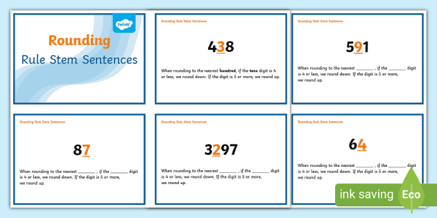 Rounding Rules