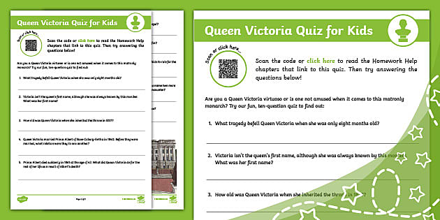Queen Victoria Quiz for Kids (teacher made) - Twinkl