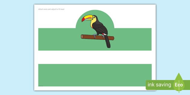 Toucan Role-Play Headband - Twinkl - KS1 - Twinkl