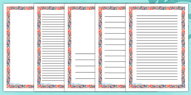 Māori Page Border | Twinkl Teaching Resources