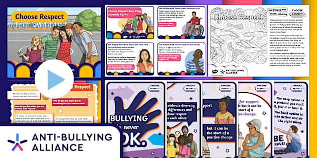 Anti-Bullying Week Choose Respect 2024 KS2 Activity Pack