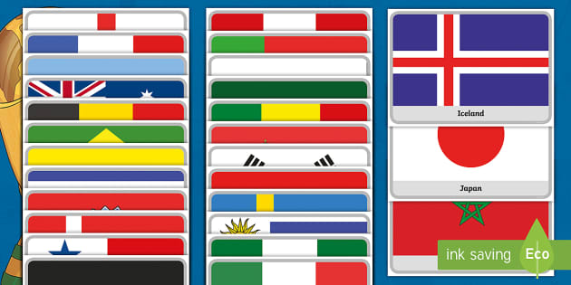 FREE! - World Cup Flags (creat de profesori)