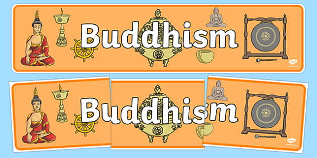 FREE! - Buddhism Display Banner (teacher made)