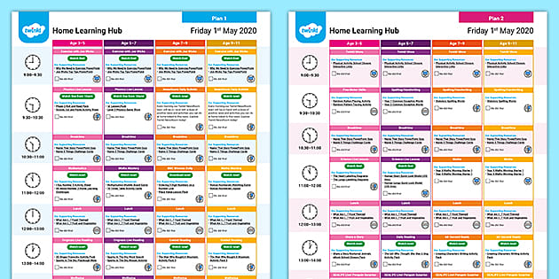 FREE! - Home Learning Hub Daily Plan Friday 1st May - Twinkl FREE! - Home Learning Hub Daily Plan Friday 1st May - Twinkl