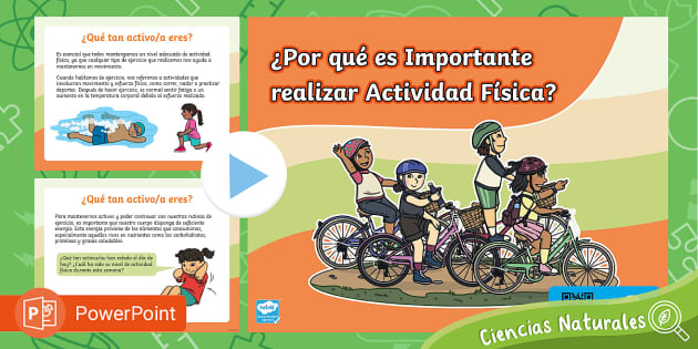 *PowerPoint | Salud Física | Ejercicio | Deporte | Hábitos