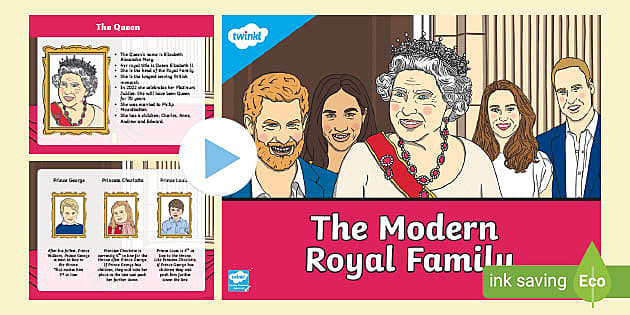 The Royal Family PowerPoint (teacher made)