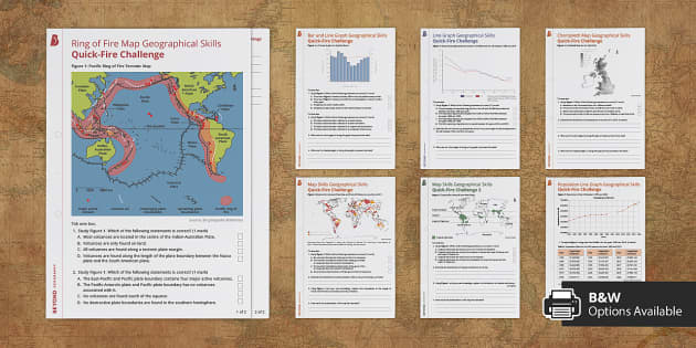 GCSE Geographical Skills Quick-Fire Challenge Pack 1
