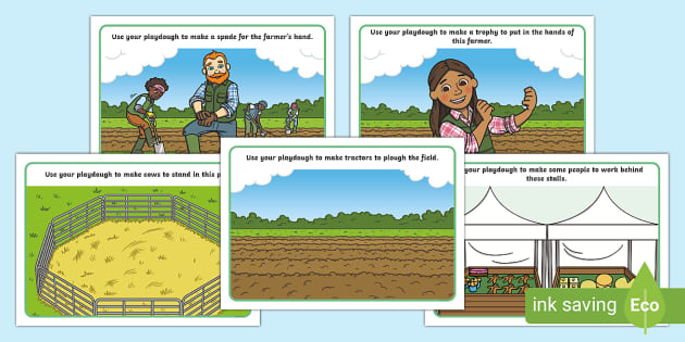 Ploughing Championship Playdough Mats Junior/Senior Infants