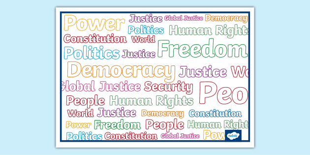 Poster On Fundamental Rights