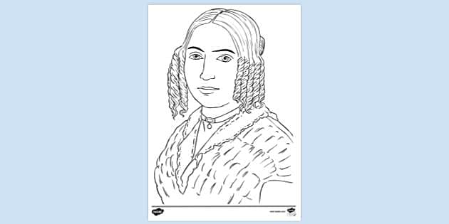 Fanny Hensel Colouring Sheet | Colouring Sheet